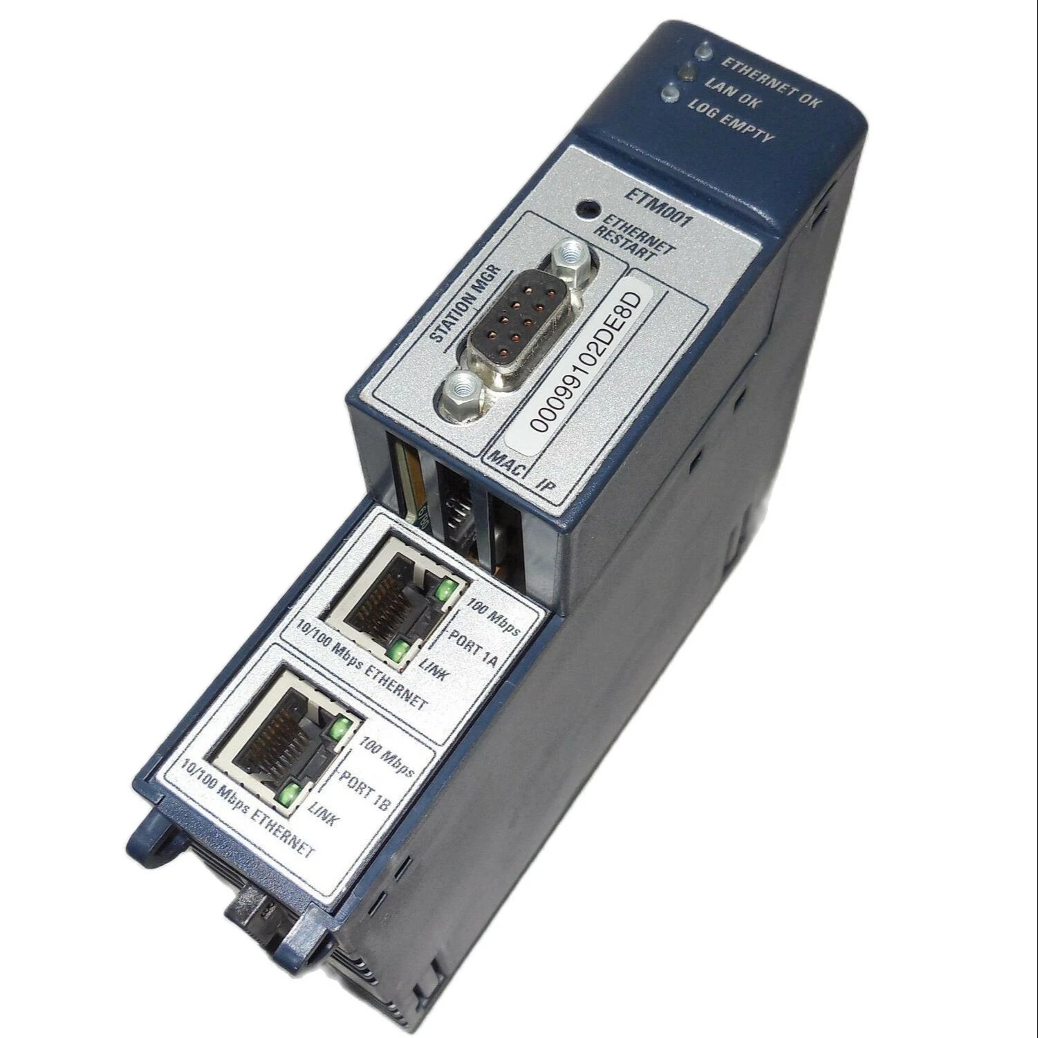 GE Fanuc IC695ETM001-EJ RX3i Ethernet modülü iyi durumda kullanılır