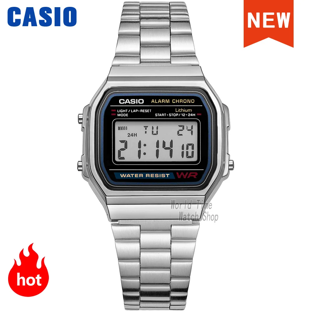 2021 Casio Reloj de oro para hombre Colección de lujo Marca LED Digital ...
