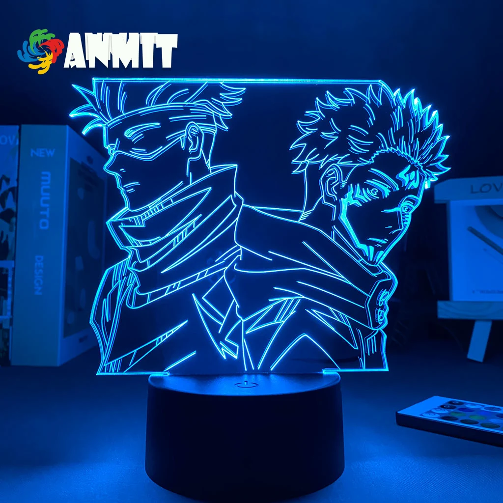 Lighting Jujutsu Kaisen Anime Anime Gift Gojo LED Colorful Light ...