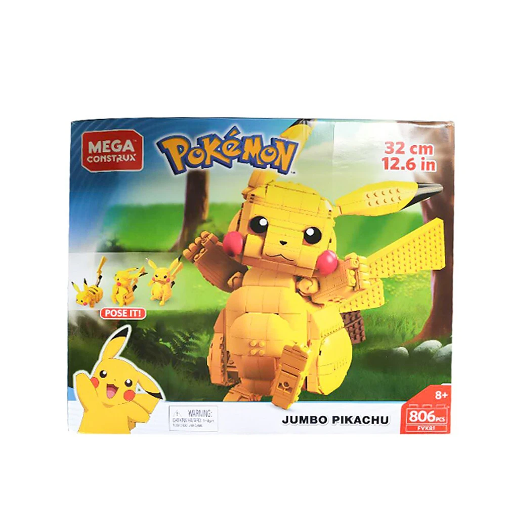 Mega Construx Pokémon Jumbo Pikachu - munimoro.gob.pe
