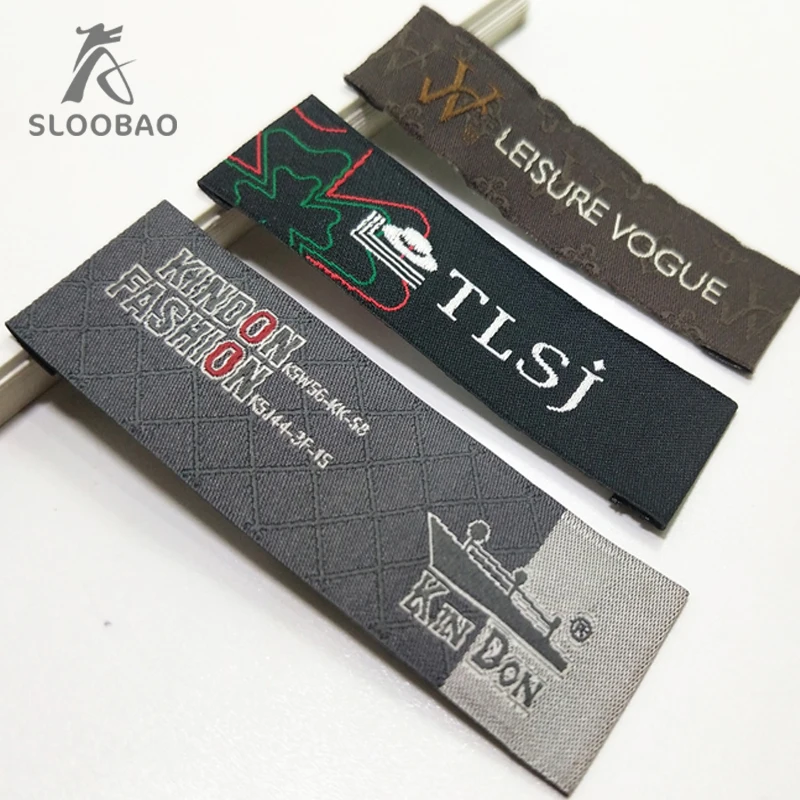 Free Shipping Customized High Density Woven Labels /garment Labels ...