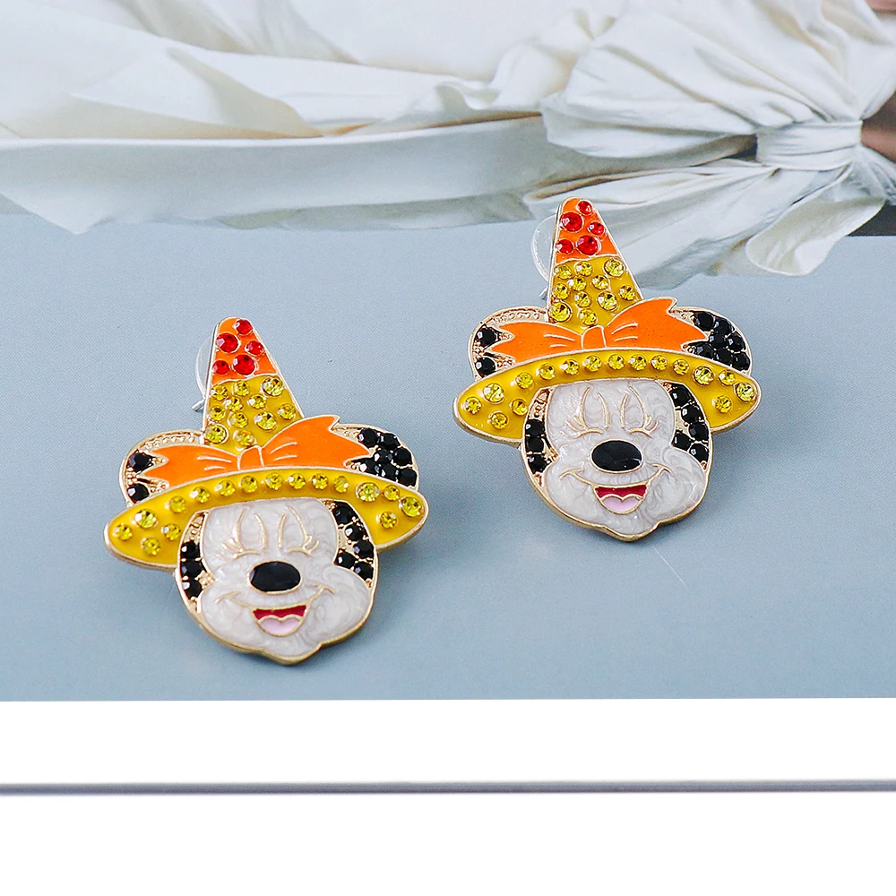 Pendientes-de-rat-n-con-sombrero-m-gico-para-mujer-aretes-bohemios ...