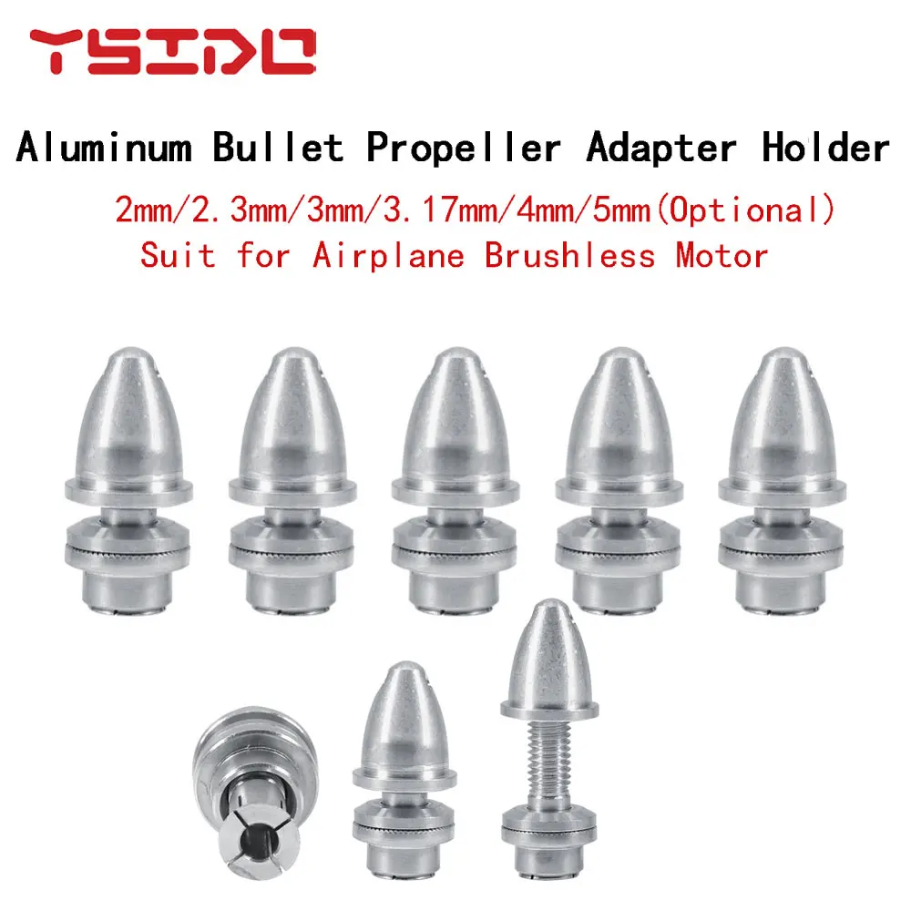 5Pcs-2mm-2-3mm-3mm-3-17mm-4mm-5mm-RC-Aluminum-Bullet-Propeller-Adapter ...