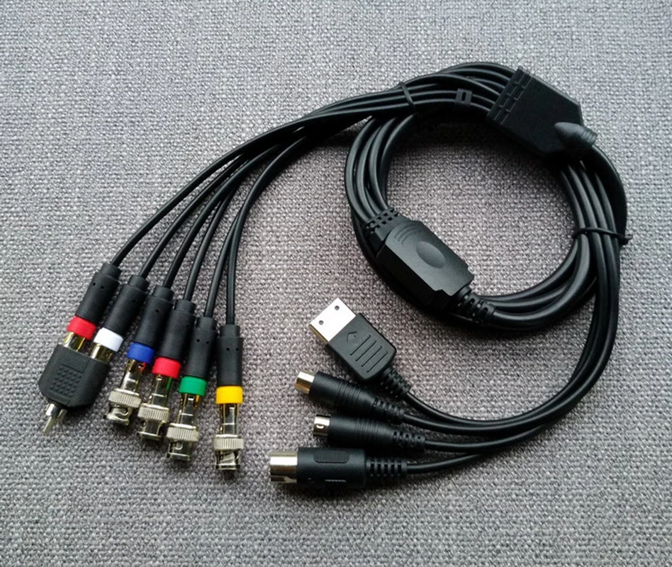 4-in1-RGBS-RGB-Cable-Cord-Replacement-Color-Monitor-Component-Cable-for ...