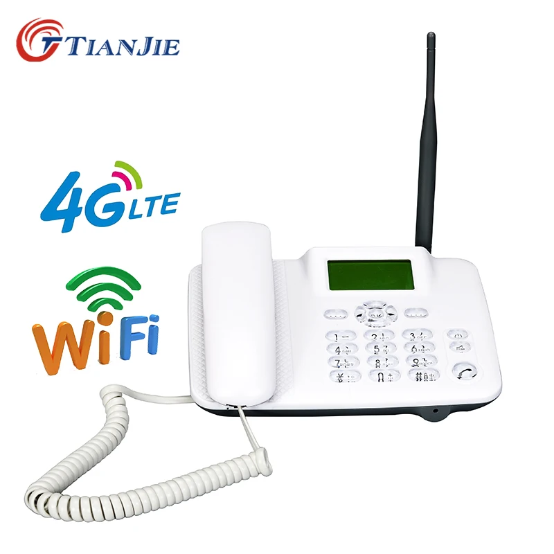 TIANJIE W101L 4G wifi router GSM telephone volte 4g landline wifi hot ...
