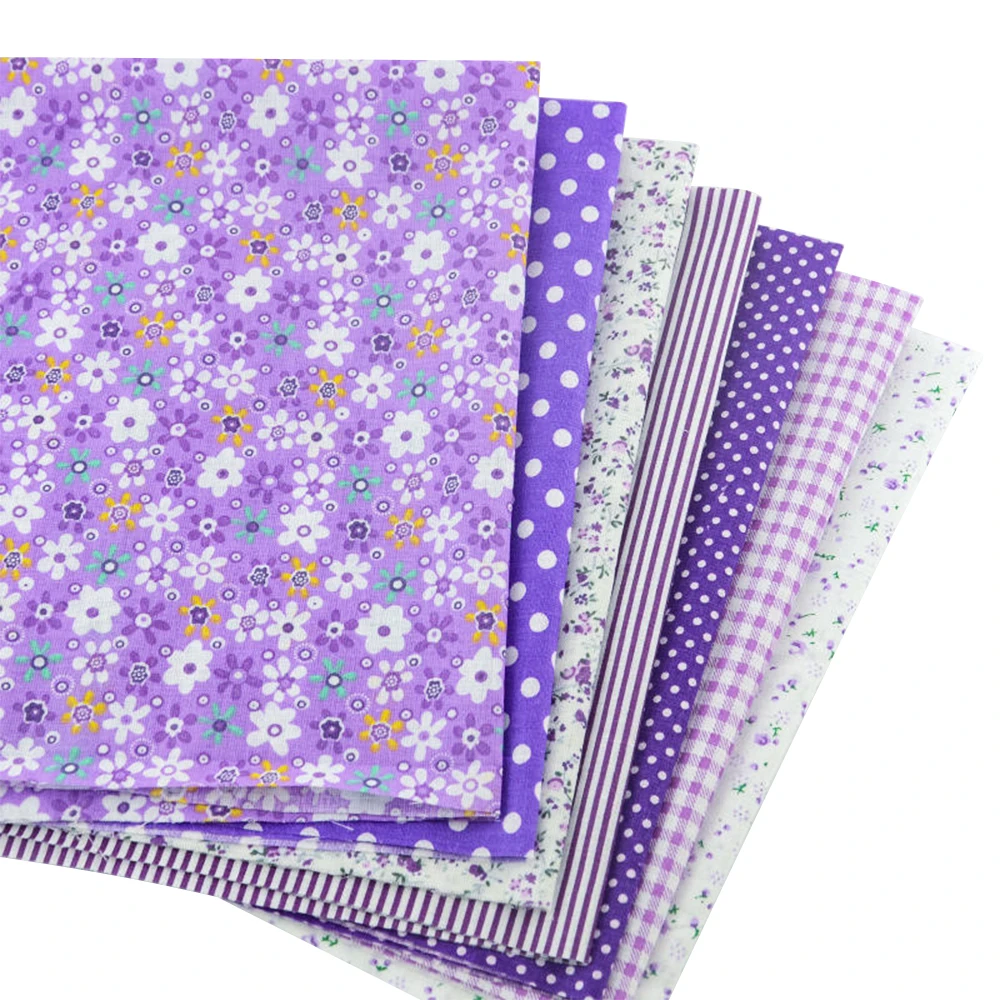 Purple Fabrics Patchwork | Purple Color Cotton Fabric | Plain Cotton ...