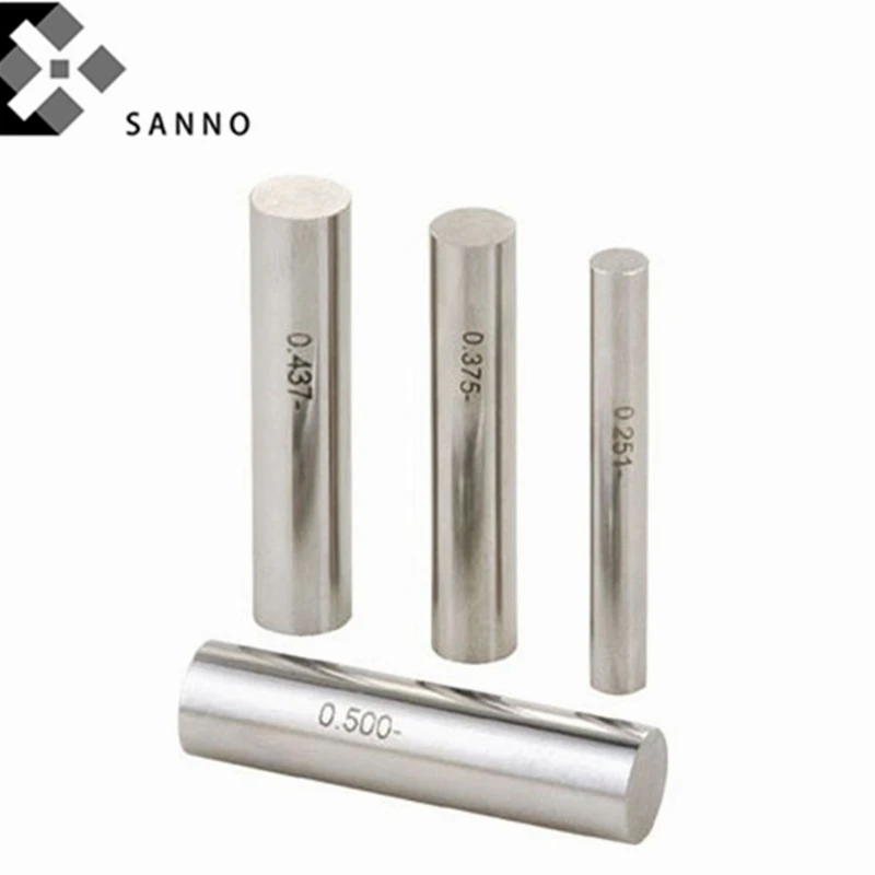 10Pcs GCR15 Smooth Pin Gauge 0.2 มม. 25 มม.± 0.002 มม.เครื่องมือวัดความ ...