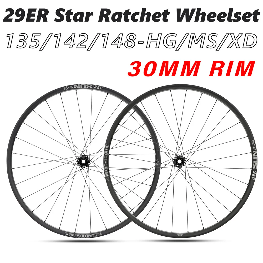 MTB-29er-Wheelset-29inch-Sun-Ringle-Duroc-30MM-Tubeless-rim-with-M350 ...