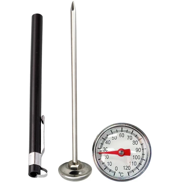 Pointer Thermometer Kitchen Probe Food Tea Water Meat Milk Coffee Foam ...
