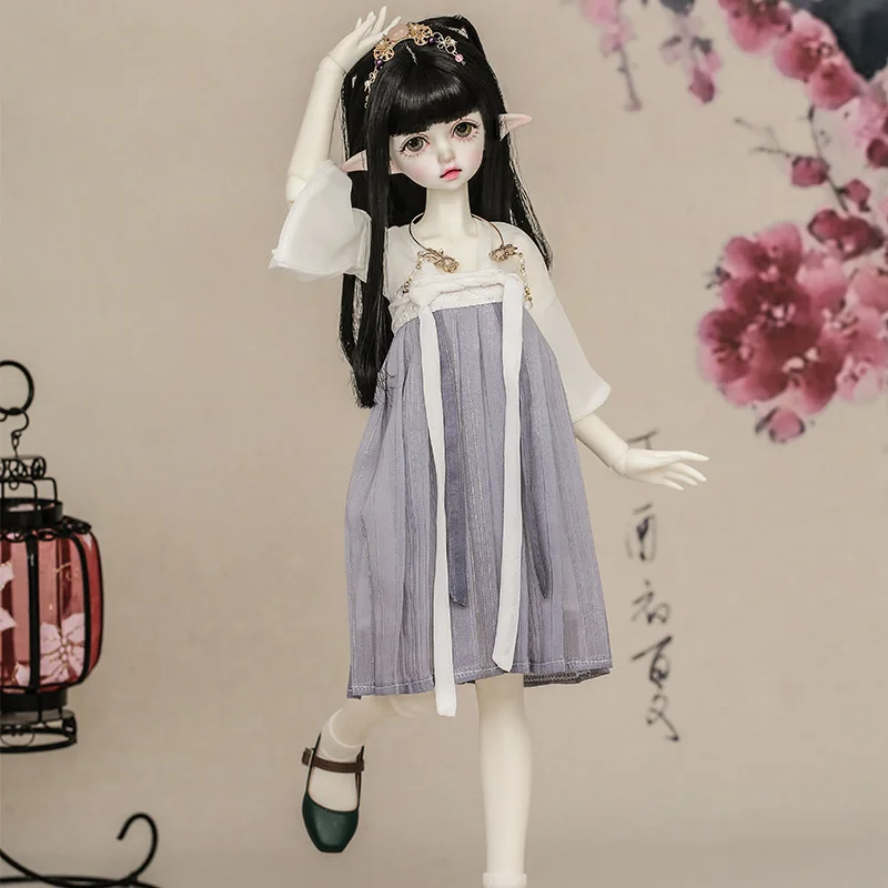 Shuga Fairy 1/4 DIM Flowne BJD Dolls Movable Joints fullset complete ...