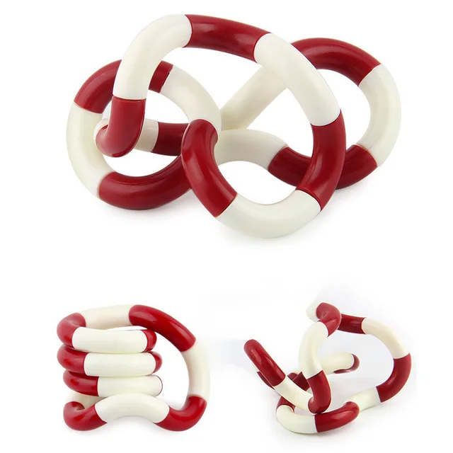 Twisted Ring Magic Fidget Magic Trick Rope Tangle Fidget Toy Creative ...