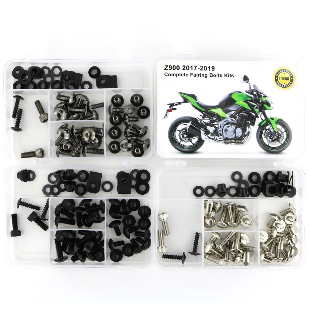 Fit For Kawasaki Z900 2017 2018 2019 Motorcycle Full Fairing Bolts Kit ...