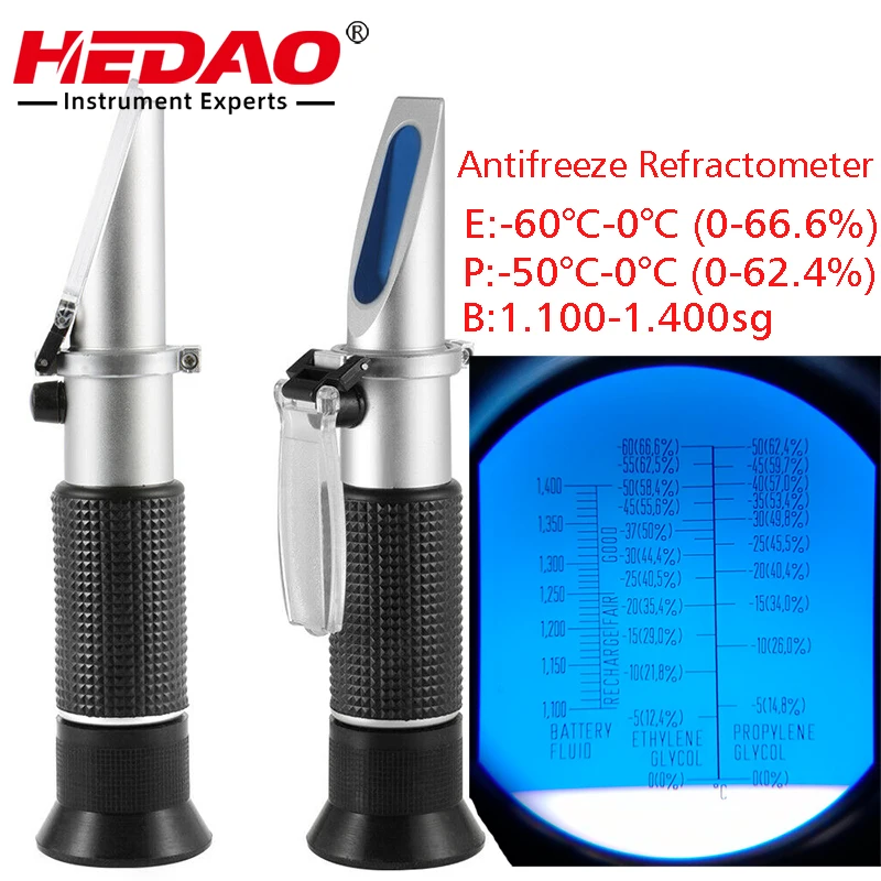 Antifreeze Coolant Refractometer RHA 201ATC For Battery/Antifreeze ...