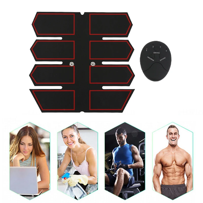 Electrical Muscle Stimulation Abdominal Muscle Stimulator Six Modes ...