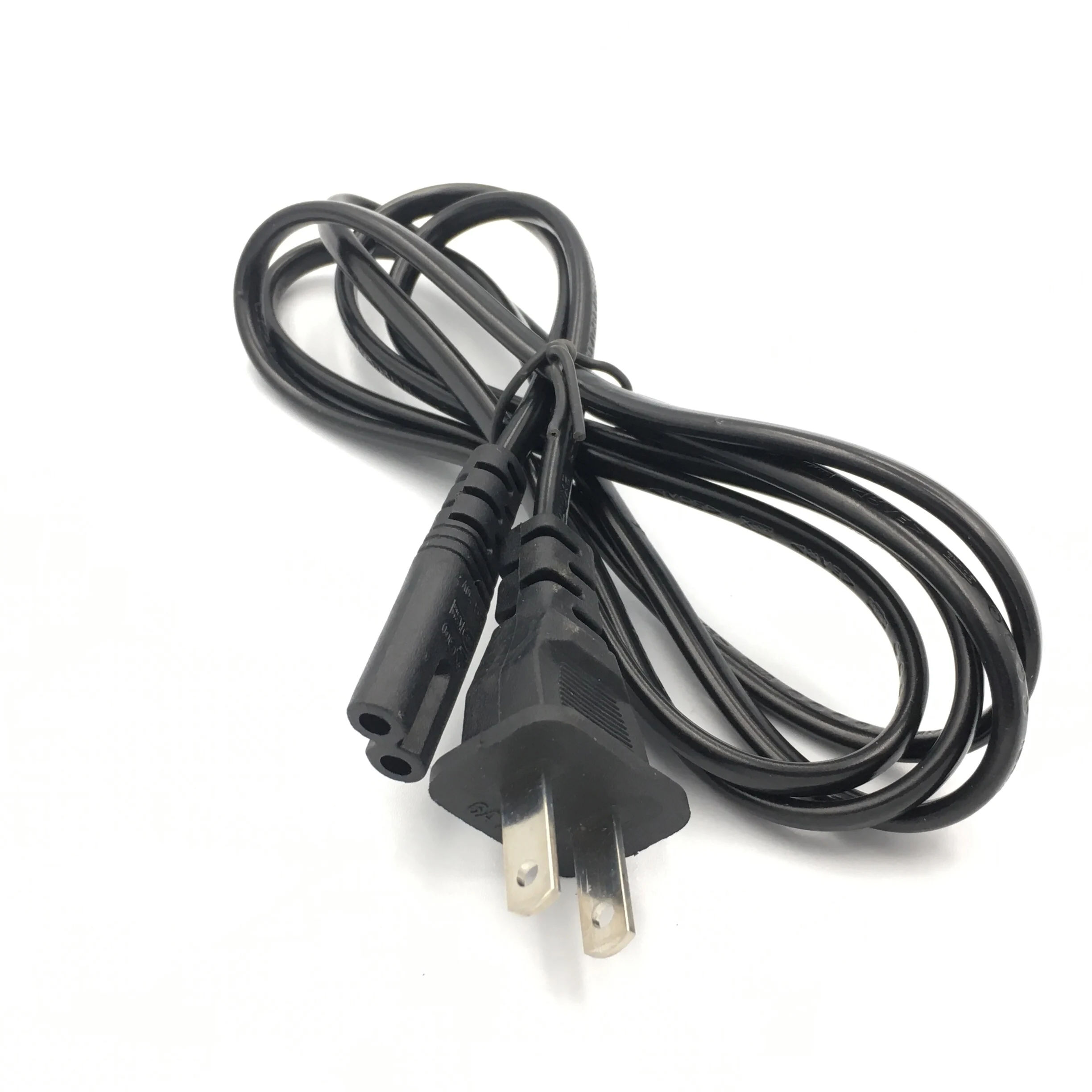 USA-plug-power-supply-Cable-2-prong-2-Outlets-power-outlet-Cord-IEC-320 ...