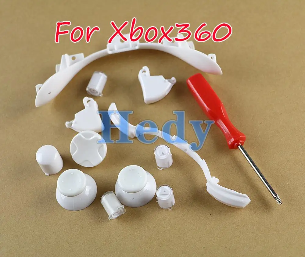 1set Multi color Button Full Buttons Sets Kits For Xbox360 xbox 360 ...