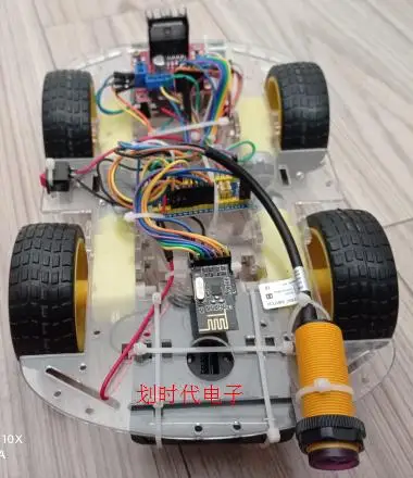 Stm32 Smart Car Tracking Car Obstacle Avoiding Car Single-chip Tracking ...