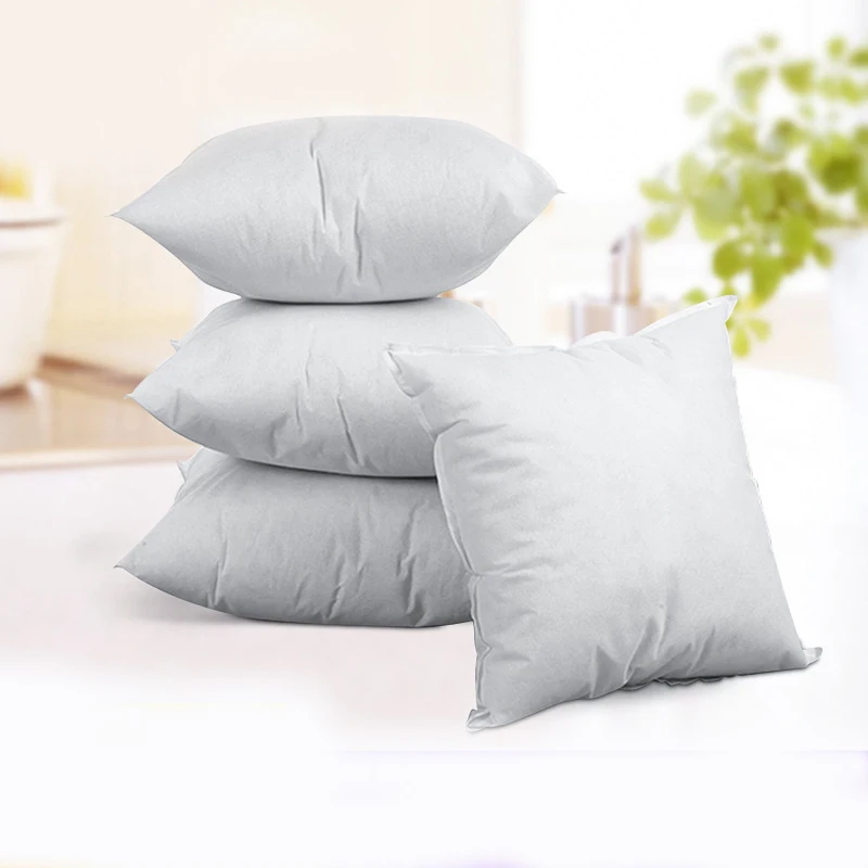 Standard-White-Pillow-Cushion-Core-Inner-Filling-Soft-Throw-Seat ...