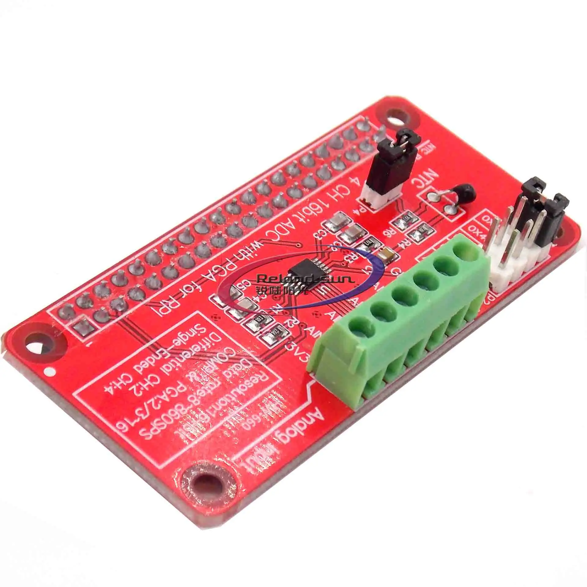 3.3V ADS1115 ADC Module for Raspberry Pi 3/2 / B + / I2C RPI ADS1115 ...