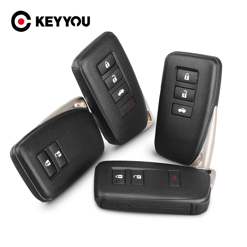 KEYYOU Remote Car Key Case For Lexus NX GS RX IS ES GX LX RC 200 250 ...