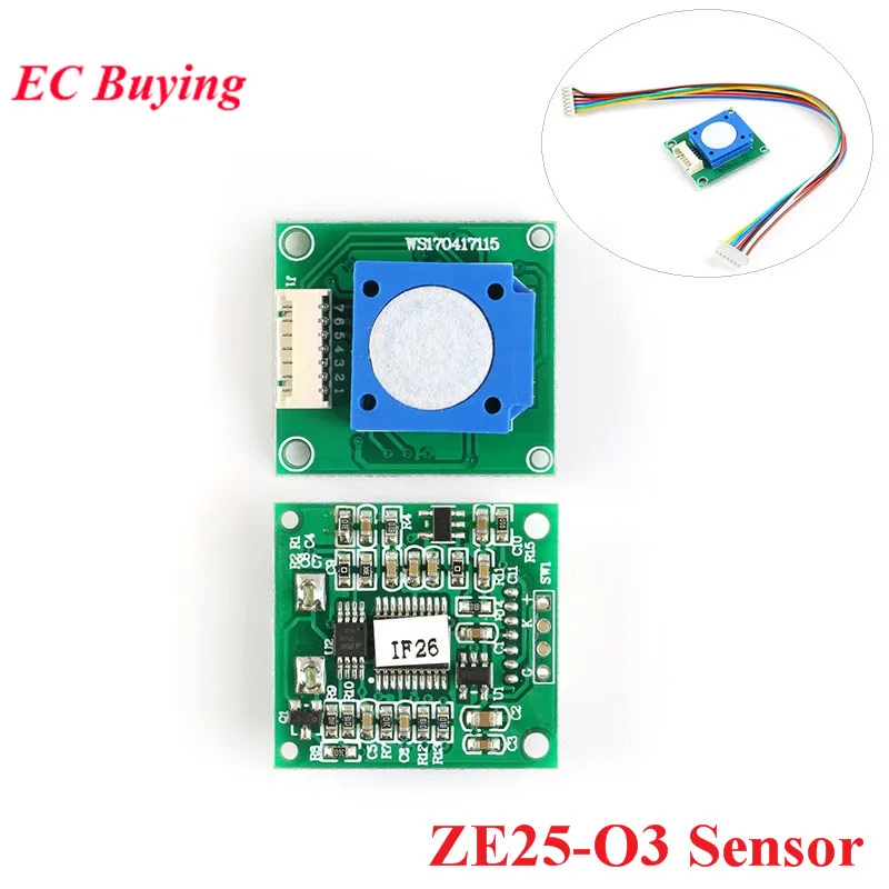 ZE25 O3 Ozone O3 Sensor Module Gas Sensor For Ozone Monitor 0 10ppm ...