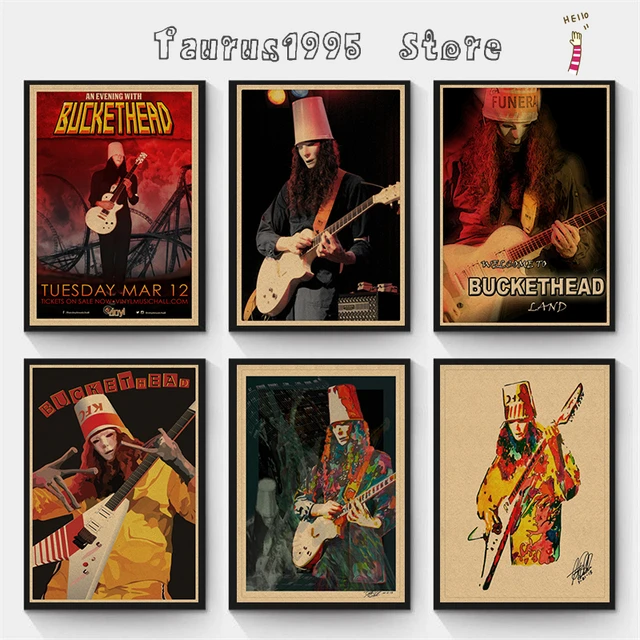 Buckethead Poster