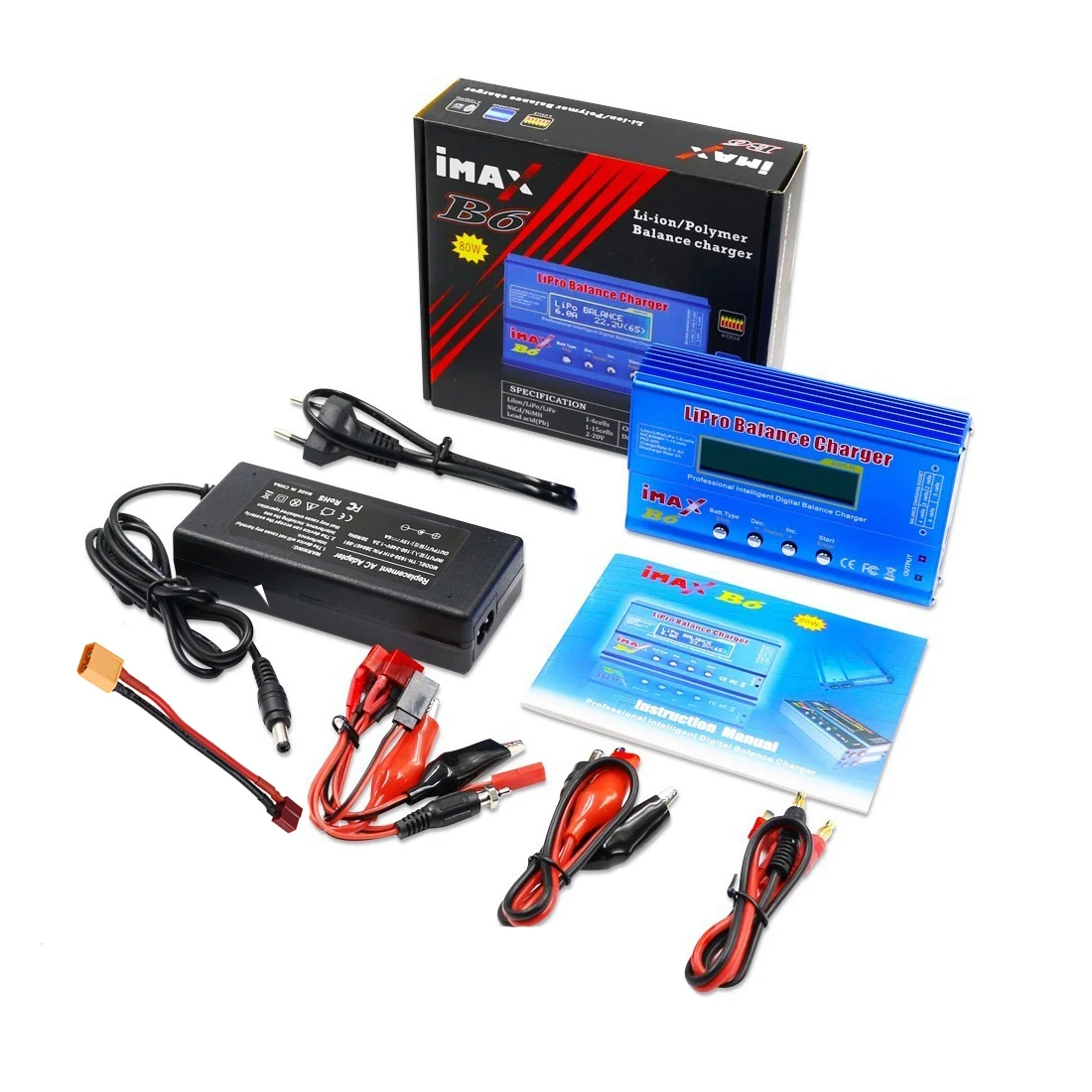 iMAX-B6-80W-6A-Battery-Charger-Lipo-NiMh-Li-ion-Ni-Cd-Digital-RC ...