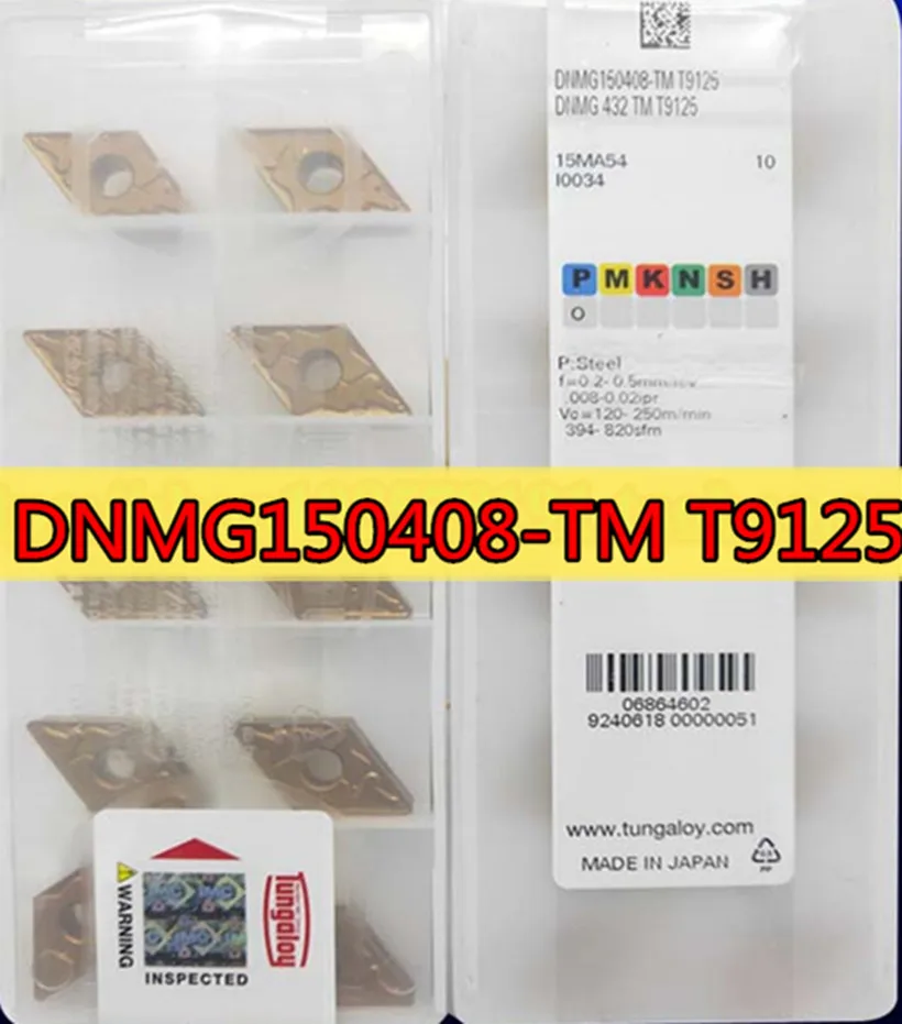 DNMG150404-DNMG150408-DNMG150412-DNMG150608-DNMG150612-TM-T9125-Carbide ...