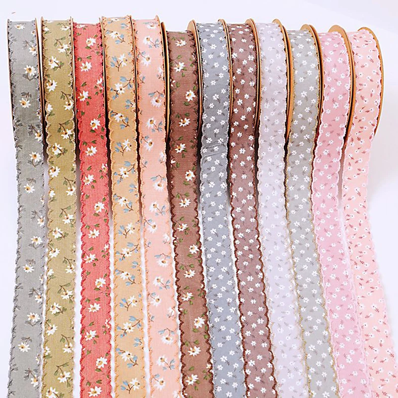 10-Yards-25MM-lace-Flower-ribbon-DIY-handmade-material-headdress-bows ...