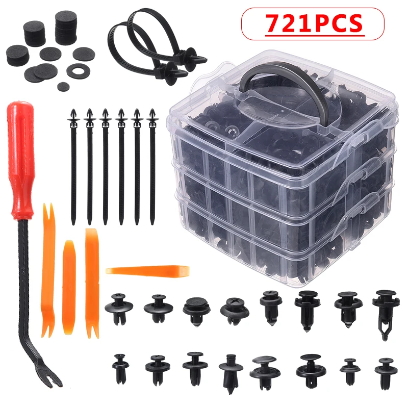 Retenedores de empuje para carrocería de coche, Kit de retenedores de ...