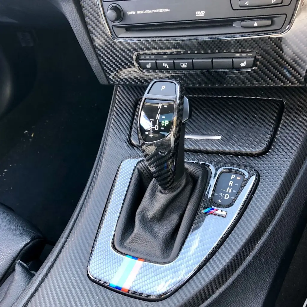 LED-thumb-Shift-Knob-Automatic-Gear-Shift-for-BMW-E90-E91-E93-E81-E82 ...