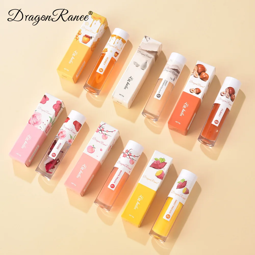 Dragon Ranee Natural Plant Extarct High Gloss Lip Oil Moisturizing Lip ...