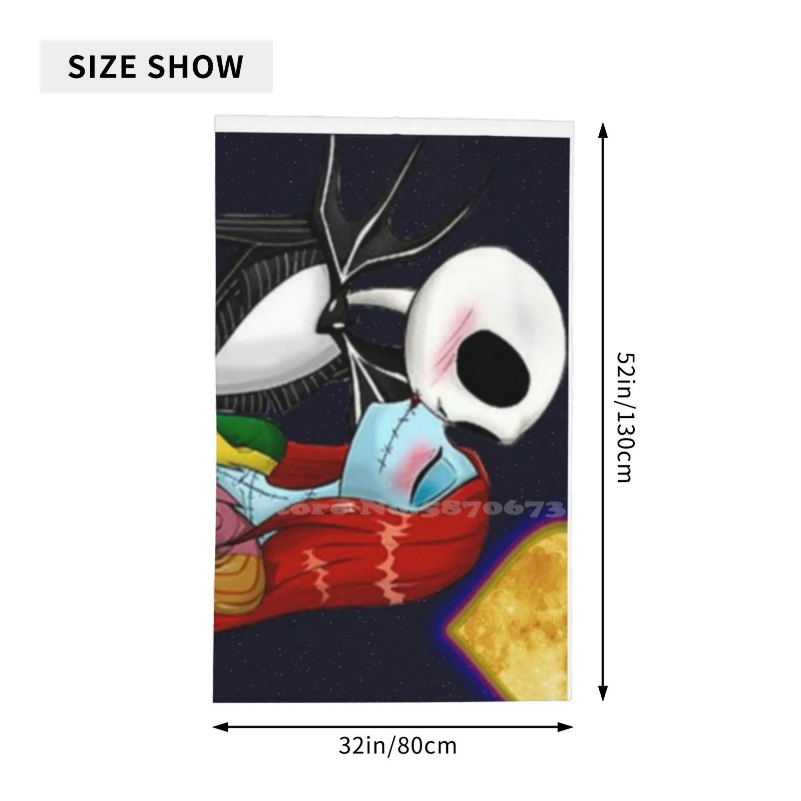 Nightmare Before Christmas Sally And Jack Kiss