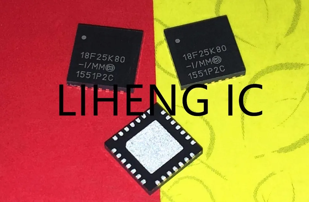 100% New&original PIC18F25K80 I/MM PIC18F25K80 18F25K80 QFN 28 1pcs/lot ...