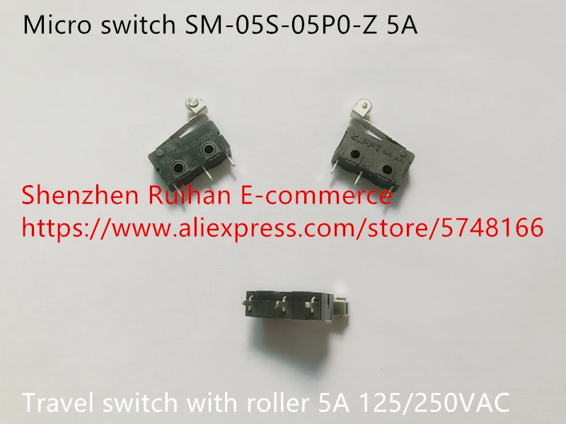 Original-new-100-micro-switch-SM-05S-05P0-Z-travel-switch-with-roller ...