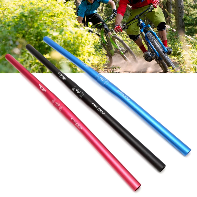 25-4mm-60cm-Straight-Riser-Bar-Mountain-Bike-Bicycle-Aluminum-Alloy ...