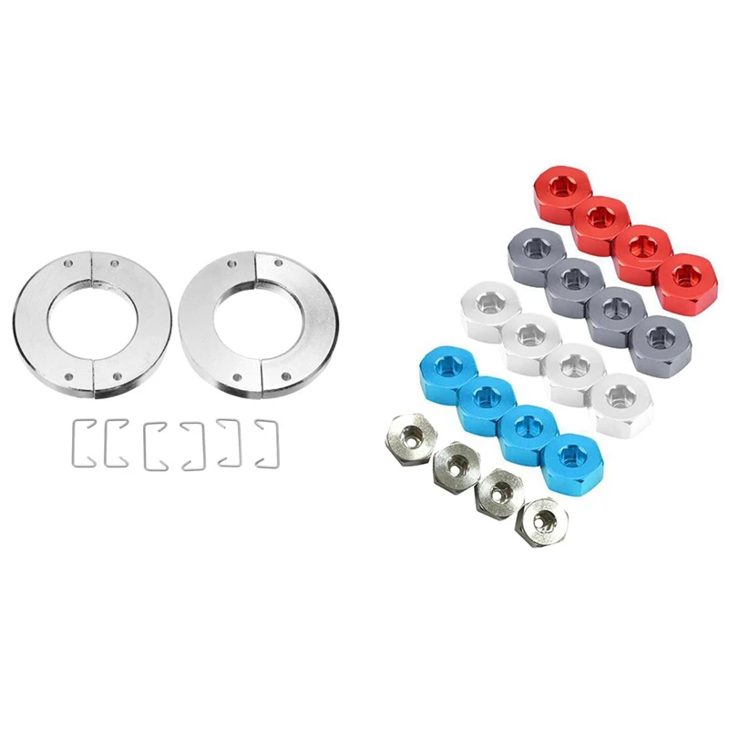 4Pcs Upgrade Metal Wheel Weight Op Tire Counterweight with 12mm Hex ...