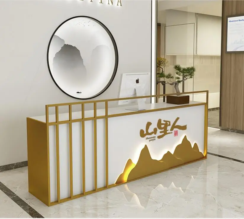 Restaurant Reception Counter Design