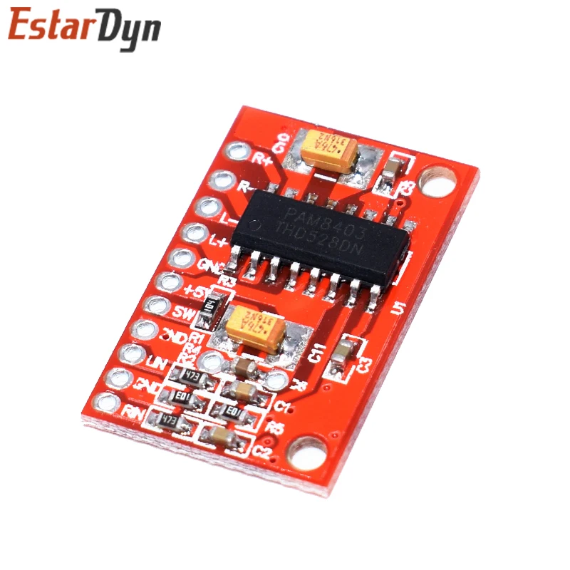 3W*2 Mini Digital Power Audio Amplifier Board DIY Stereo USB DC 5V ...