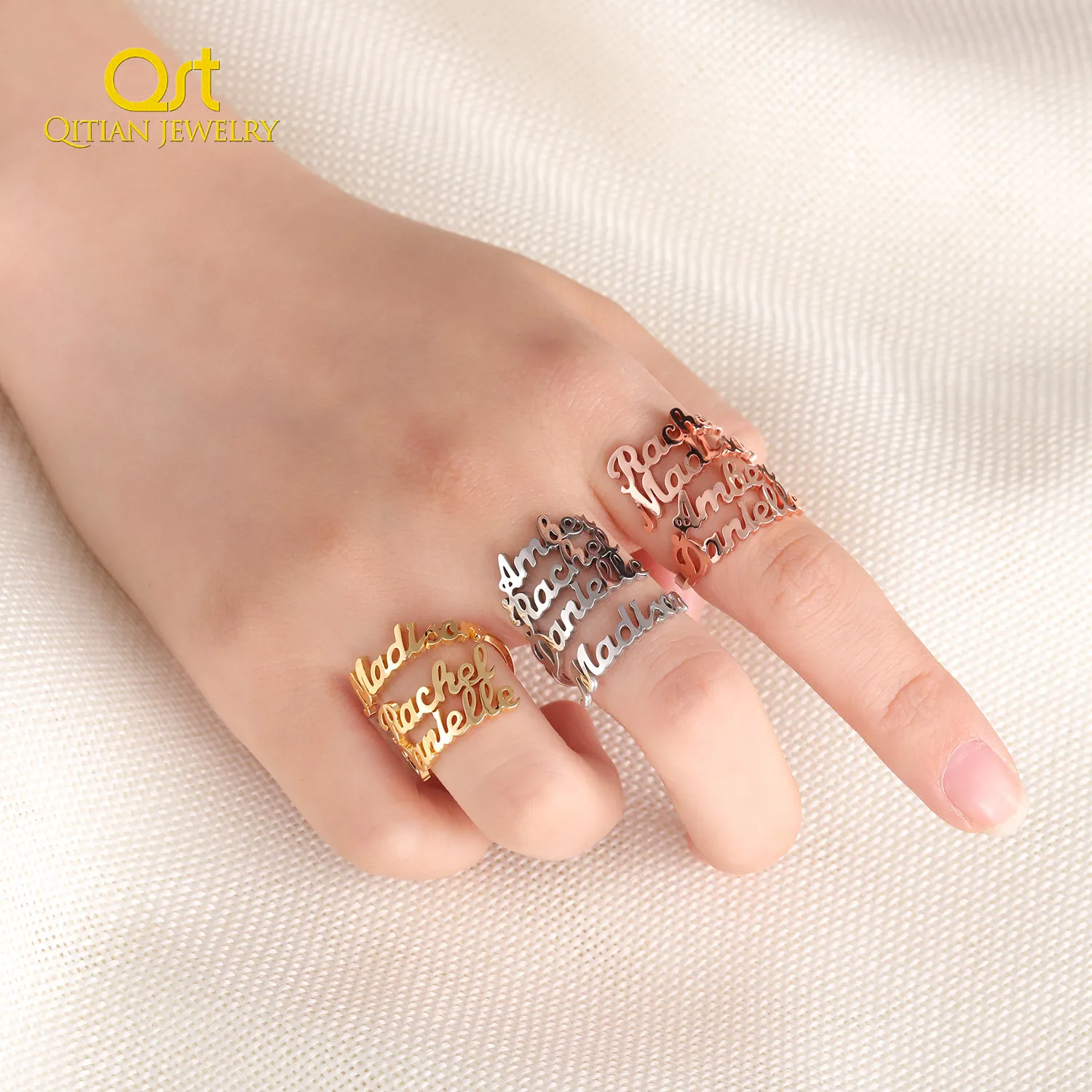 Personalized-Multiple-Name-Ring-Family-Name-Fashion-Ring-Custom ...