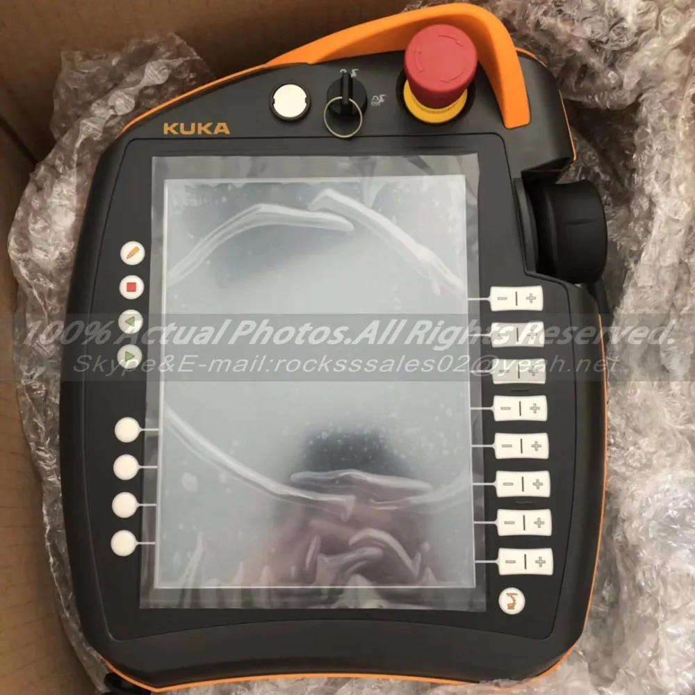 Kuka KRC4 00-168-334 로봇 펜던트 컨트롤러 consol 제어판