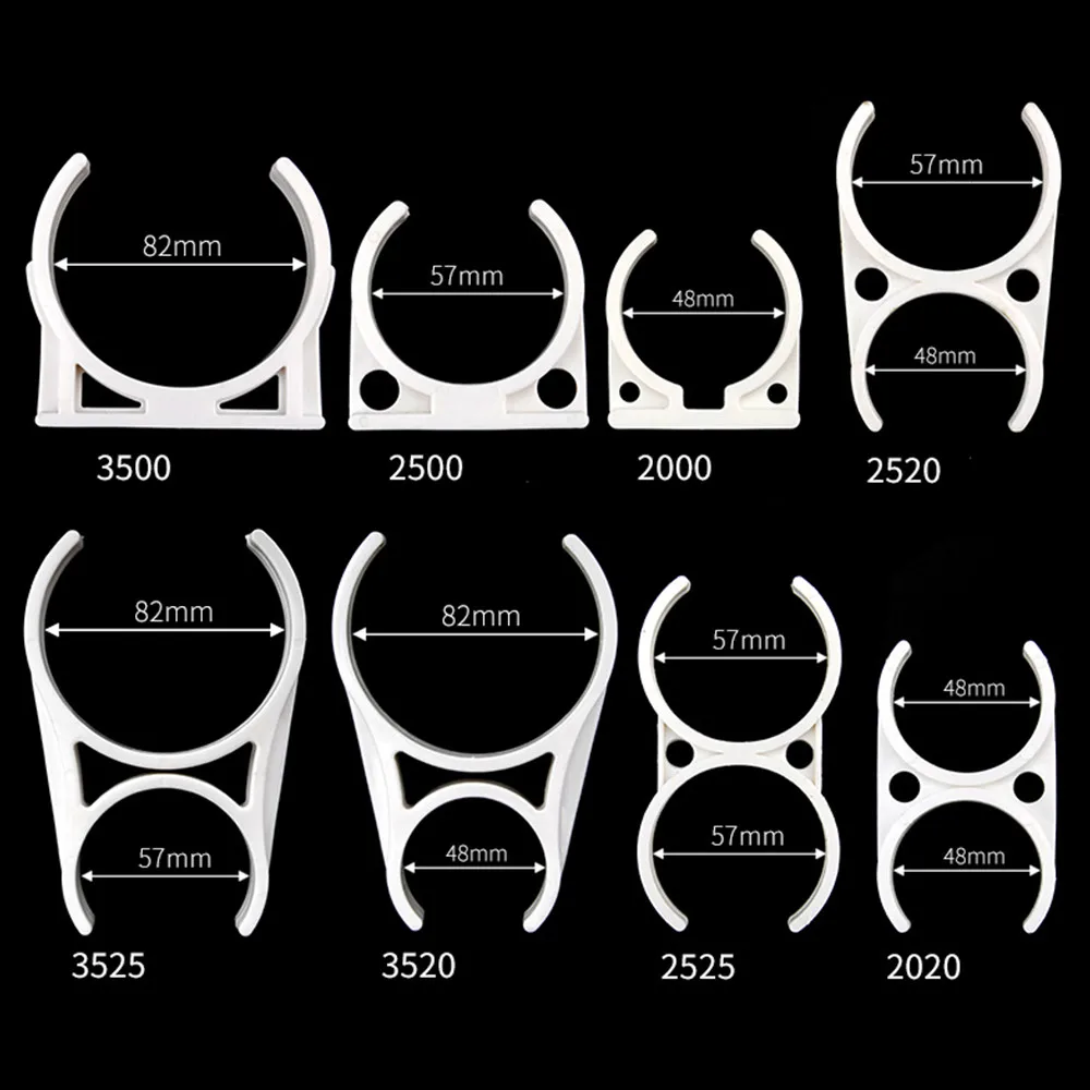 5pcs Fixed clamp of RO machine for water purifier Single-end clamp ...