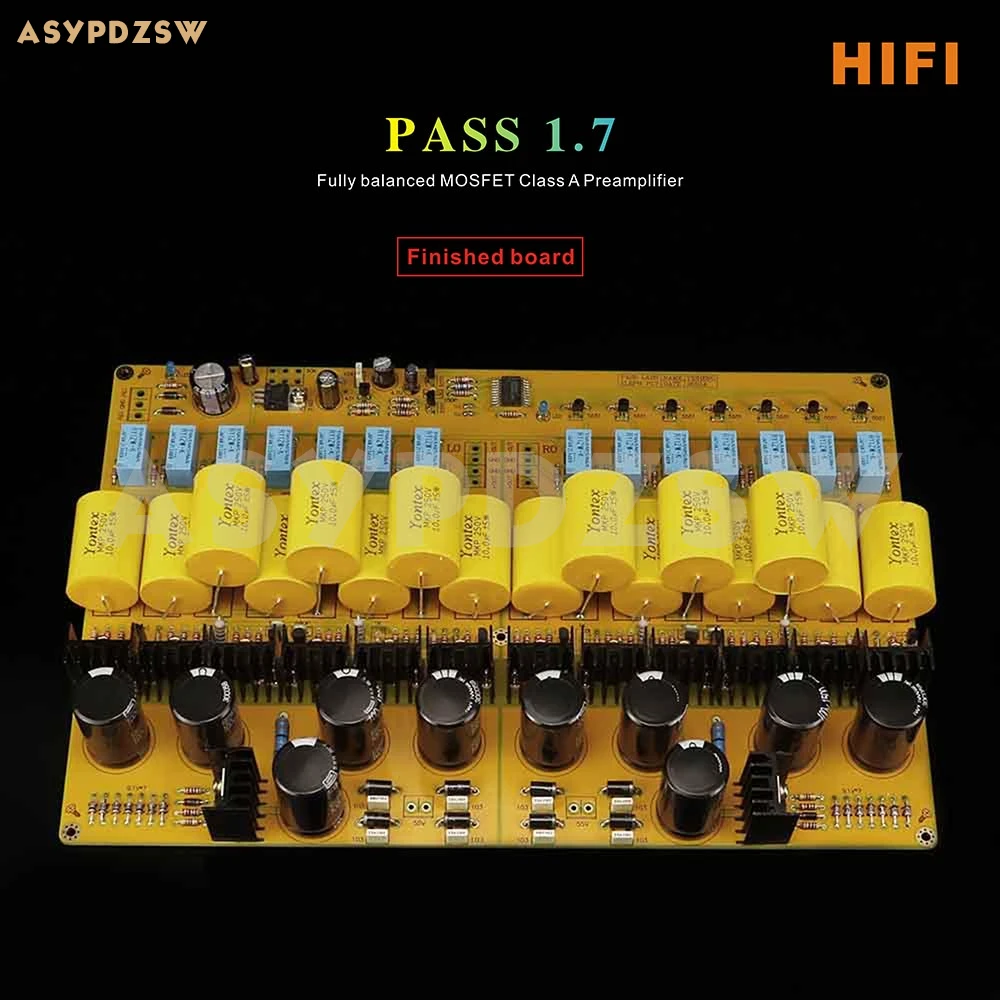 Amplifier Class A SE MOSFET Pre-amplifier PCB Based On, 47% OFF