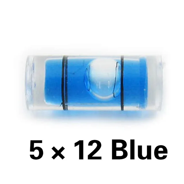 HACCURY Acrylic Bubble level Water level vials meter Mini spirit level ...