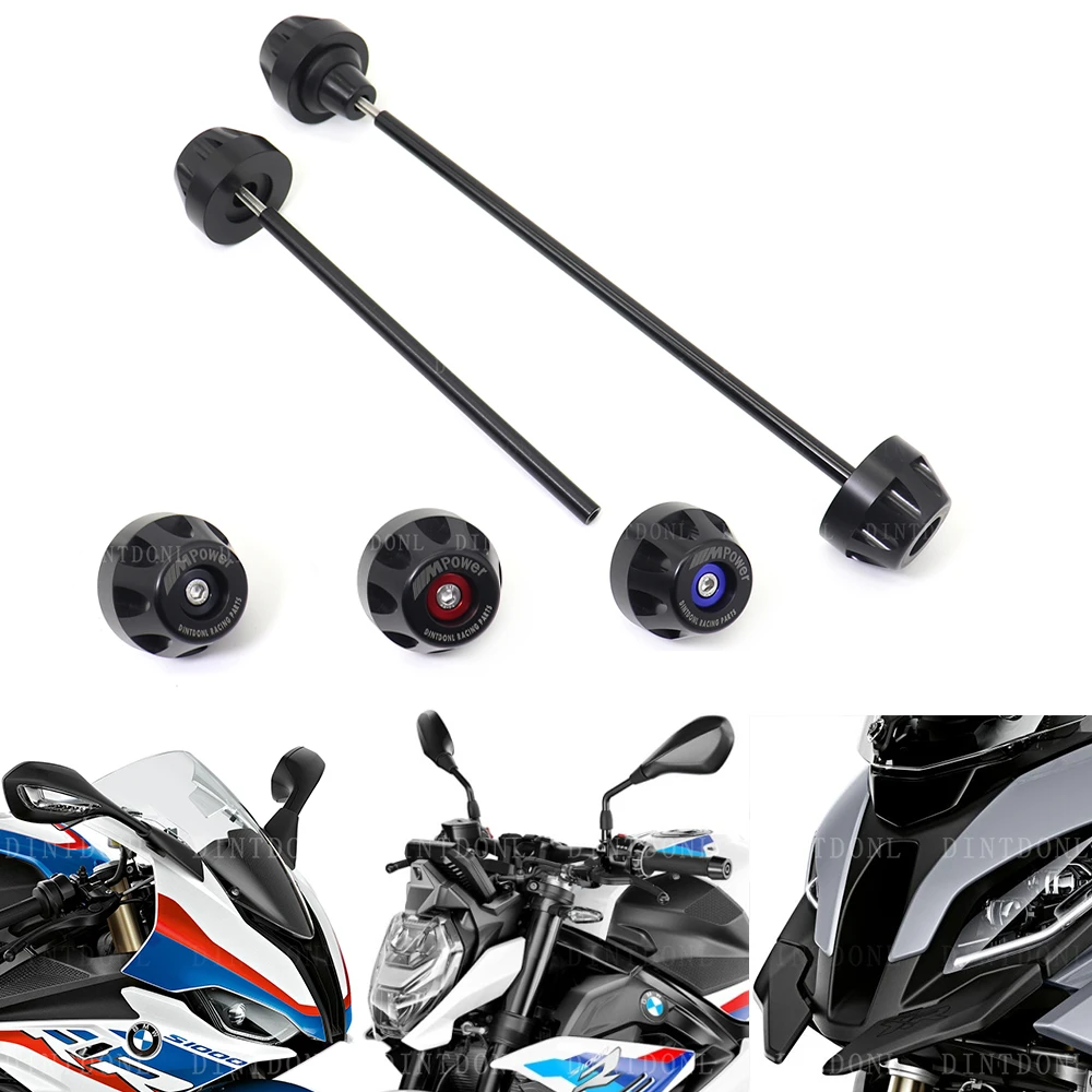 For Bmw S1000rr S1000r S1000xr 2019-2022 Rear Front Axle Fork Crash ...