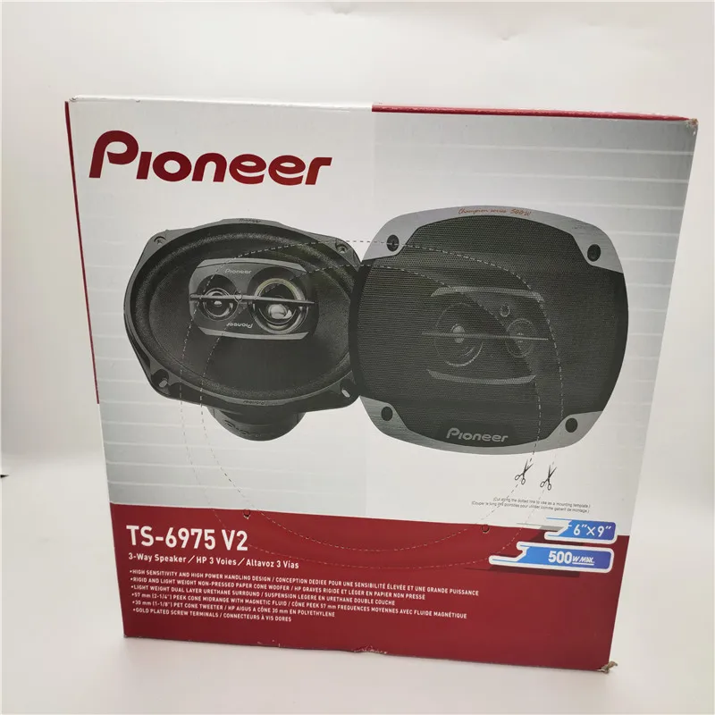 Free Shipping 1 Set Pioneer Ts-6975 V2 500 Watt Max 80w Nom 6" X 9" 3 ...