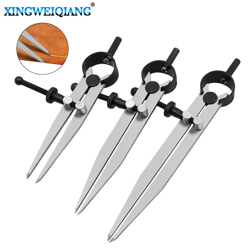 Stainless Steel Drawing Compass Math Geometry Circle Tools School ...