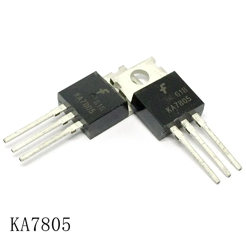 IC KA7805 TO 220 1.5A/5V 10 개/몫 재고 있음|레벨 측정기| - AliExpress