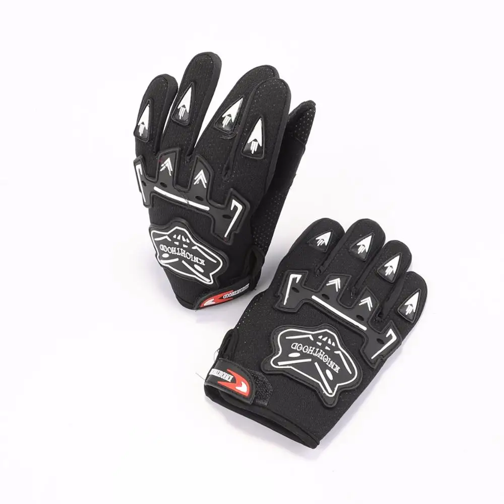 Black-Boy-Girl-Kid-Gloves-Motocross-Racing-Motorcycle-Go-kart-Cycling ...