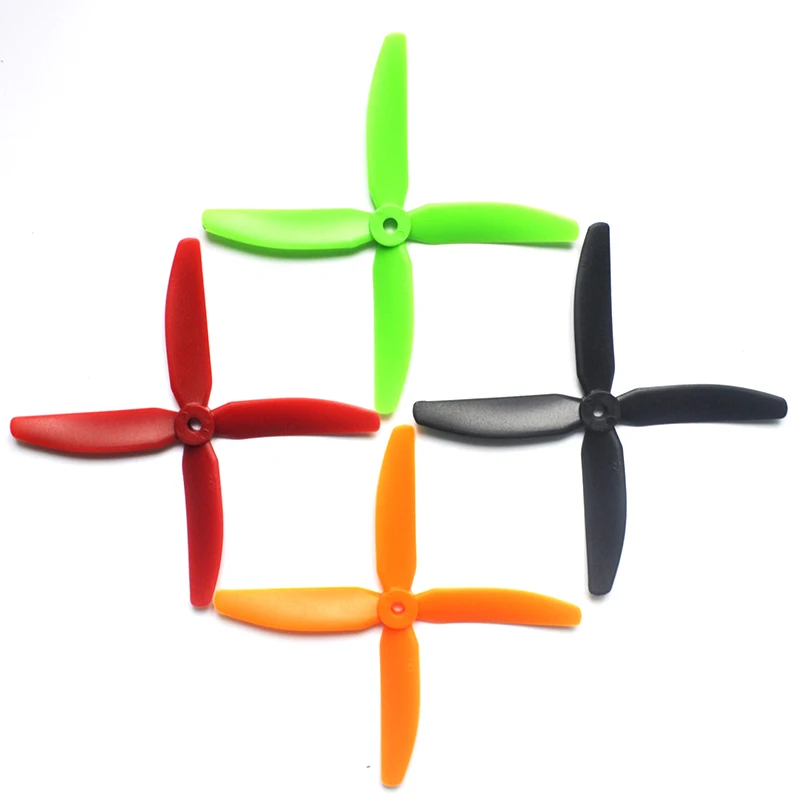 4 Pairs 4 Blade leaf Propeller ABS 5040 Propellers CW CCW Single Color ...